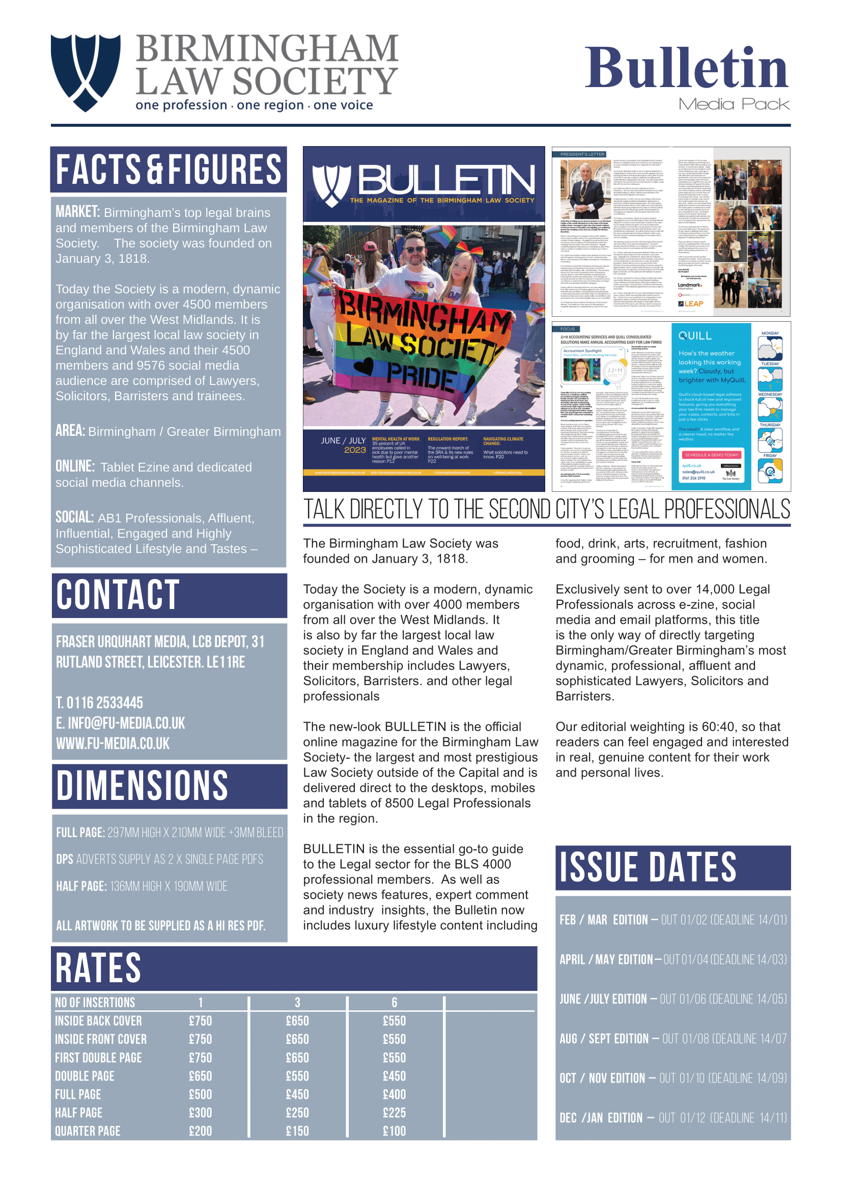 Bulletins - Birmingham Law Society. One Profession. One Region. One Voice