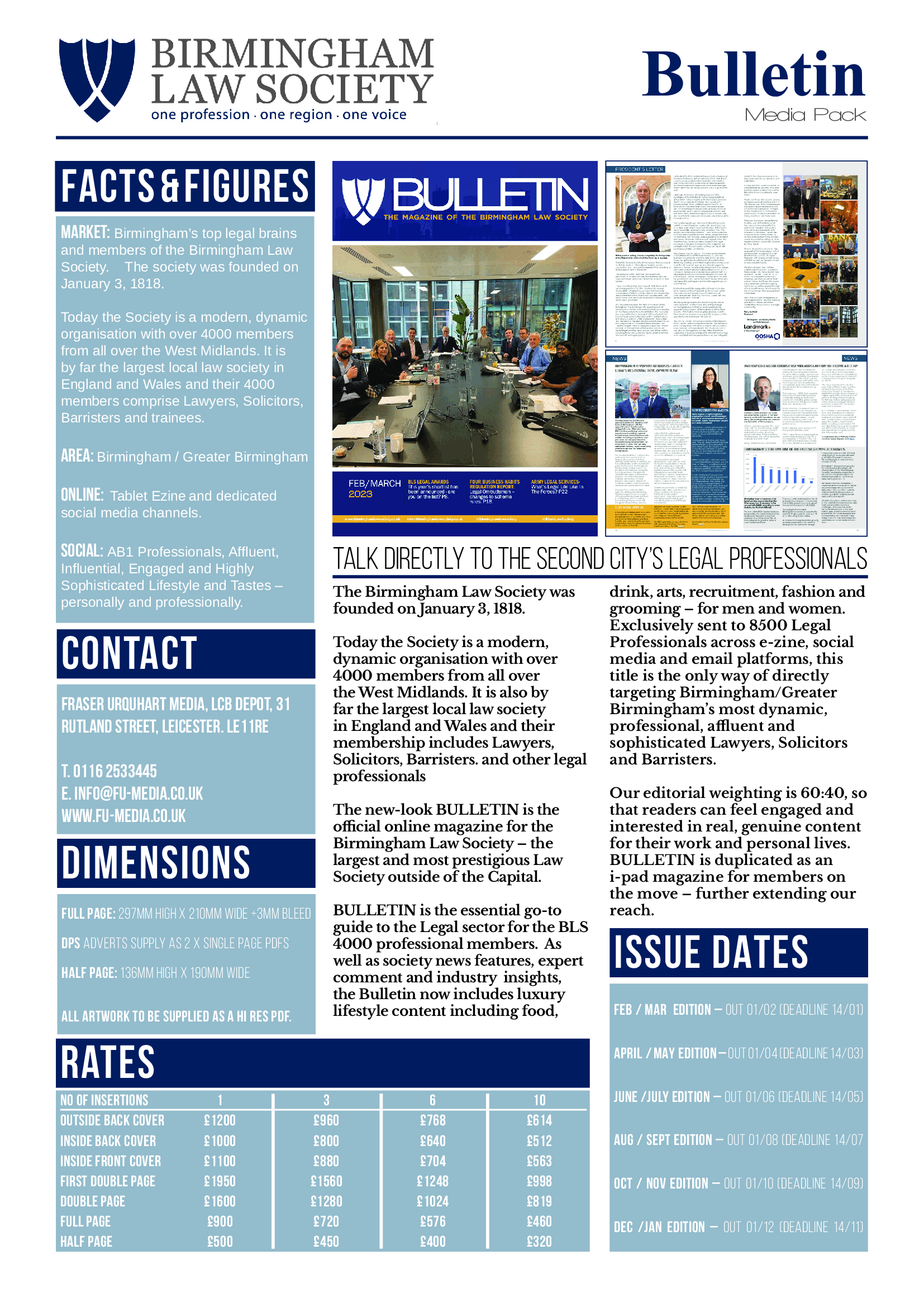 Bulletins - Birmingham Law Society. One Profession. One Region. One Voice