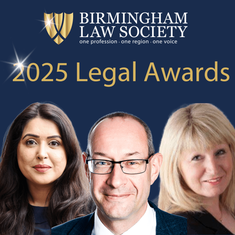2025 Legal Awards shortlist revealed! - Birmingham Law Society. One ...