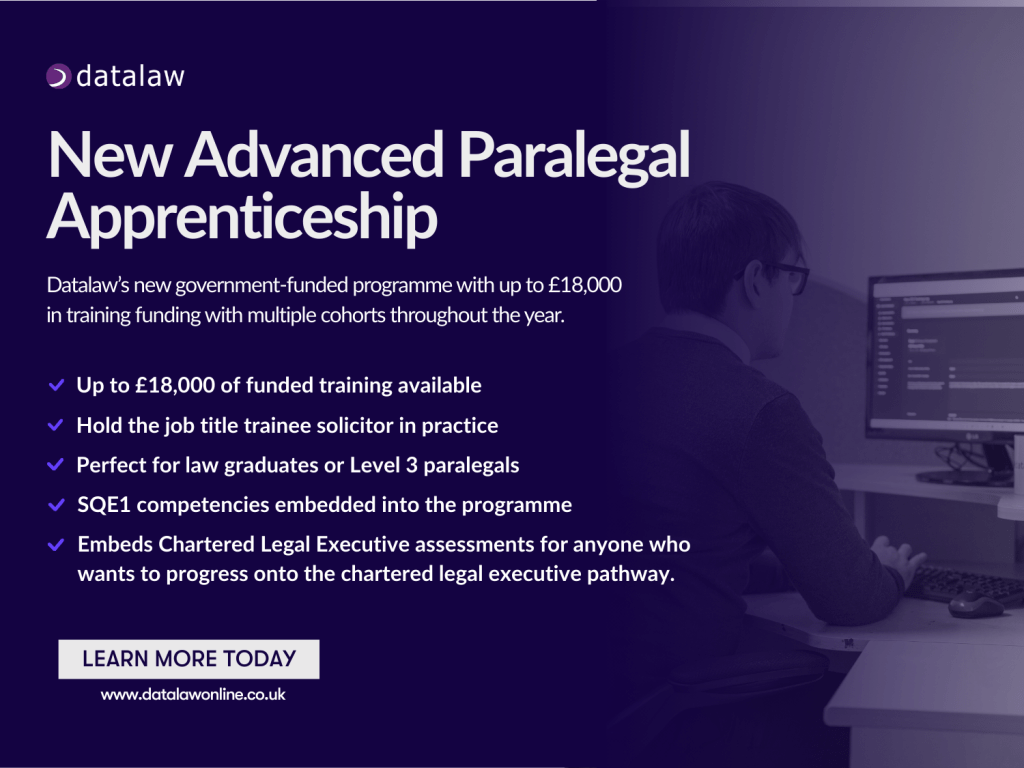 Datalaw Launches Advanced Paralegal Apprenticeship: The New Pathway to ...